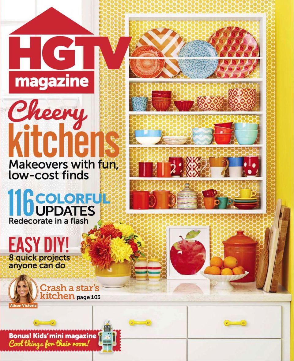 Get digital access to HGTV Magazine - September 2014 issue | Magzter.com