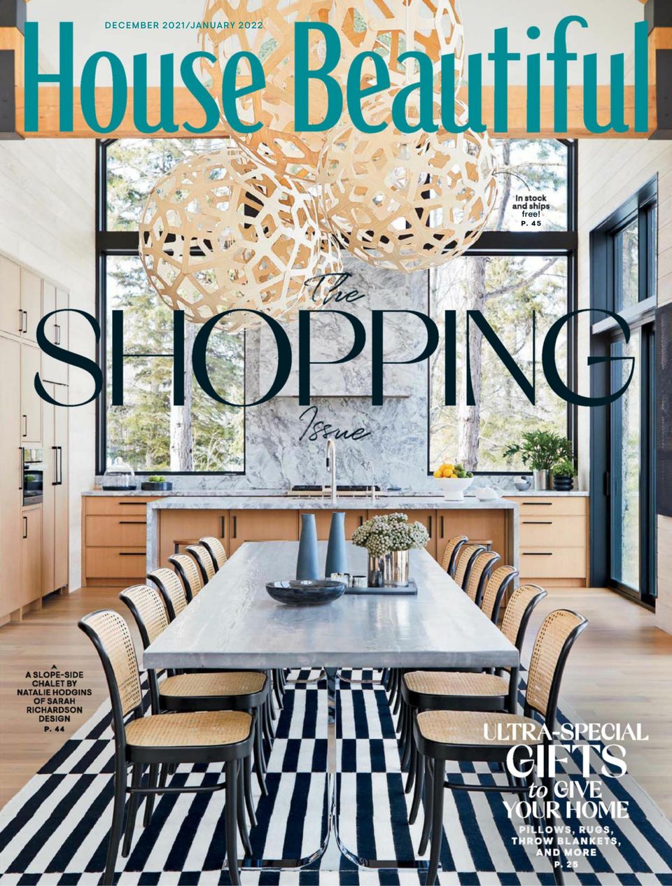 Get digital access to House Beautiful US - December 2021 - January 2022 issue | Magzter.com