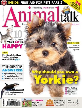 Animaltalk Magazine July 2015 issue – Get your digital copy
