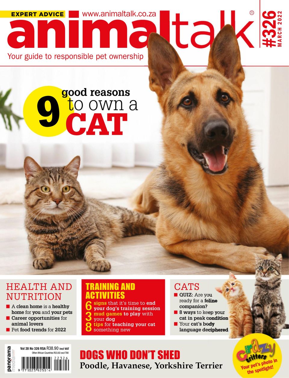 Animaltalk Magazine-March 2022 Magazine - Get your Digital Subscription