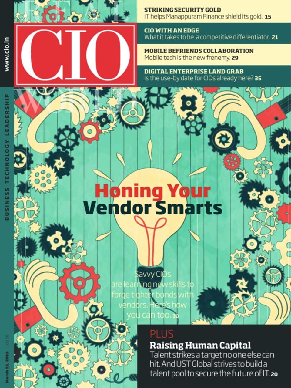 CIO India-March 2015 Magazine - Get your Digital Subscription
