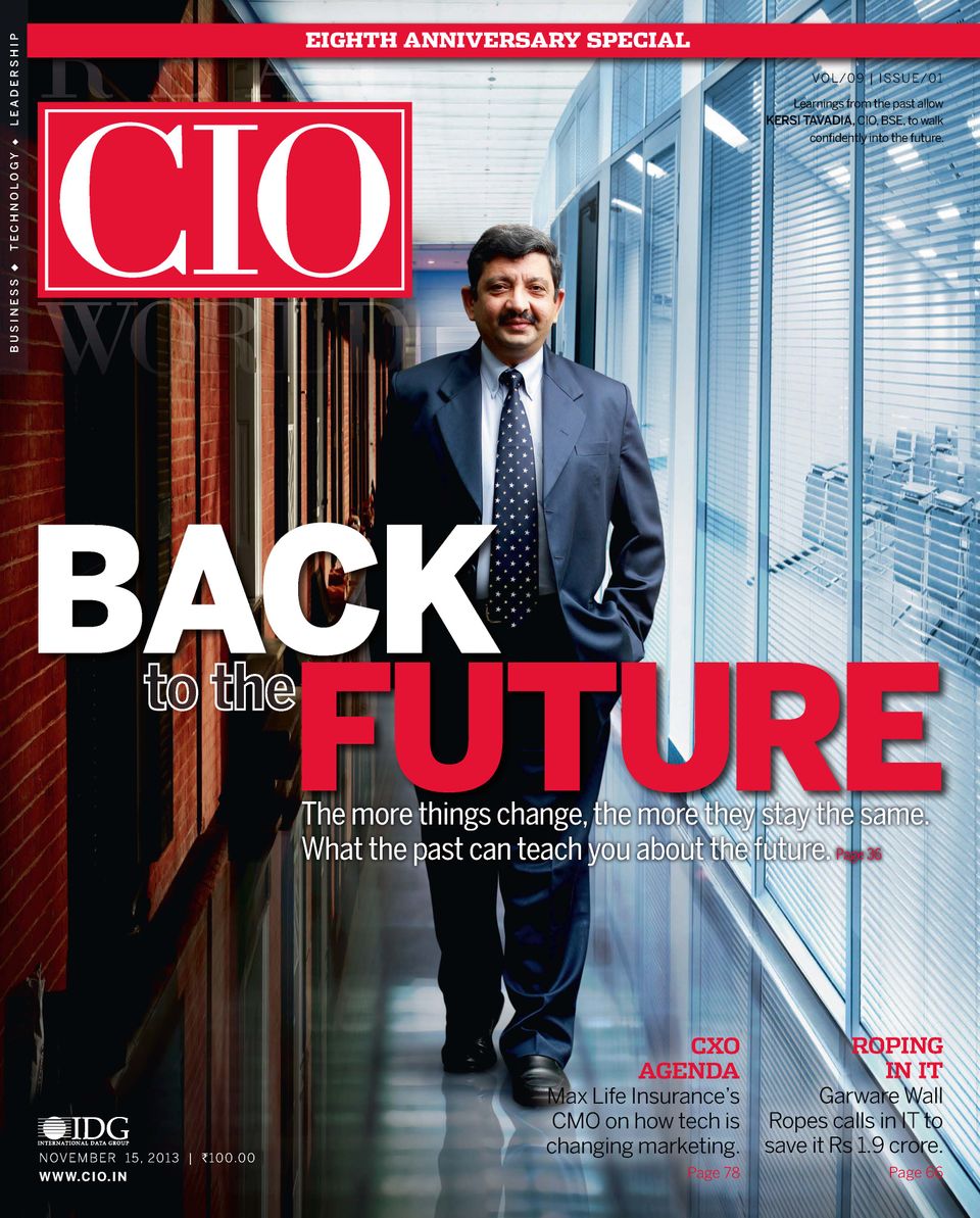 Get digital access to CIO India - November 2013 issue | Magzter.com