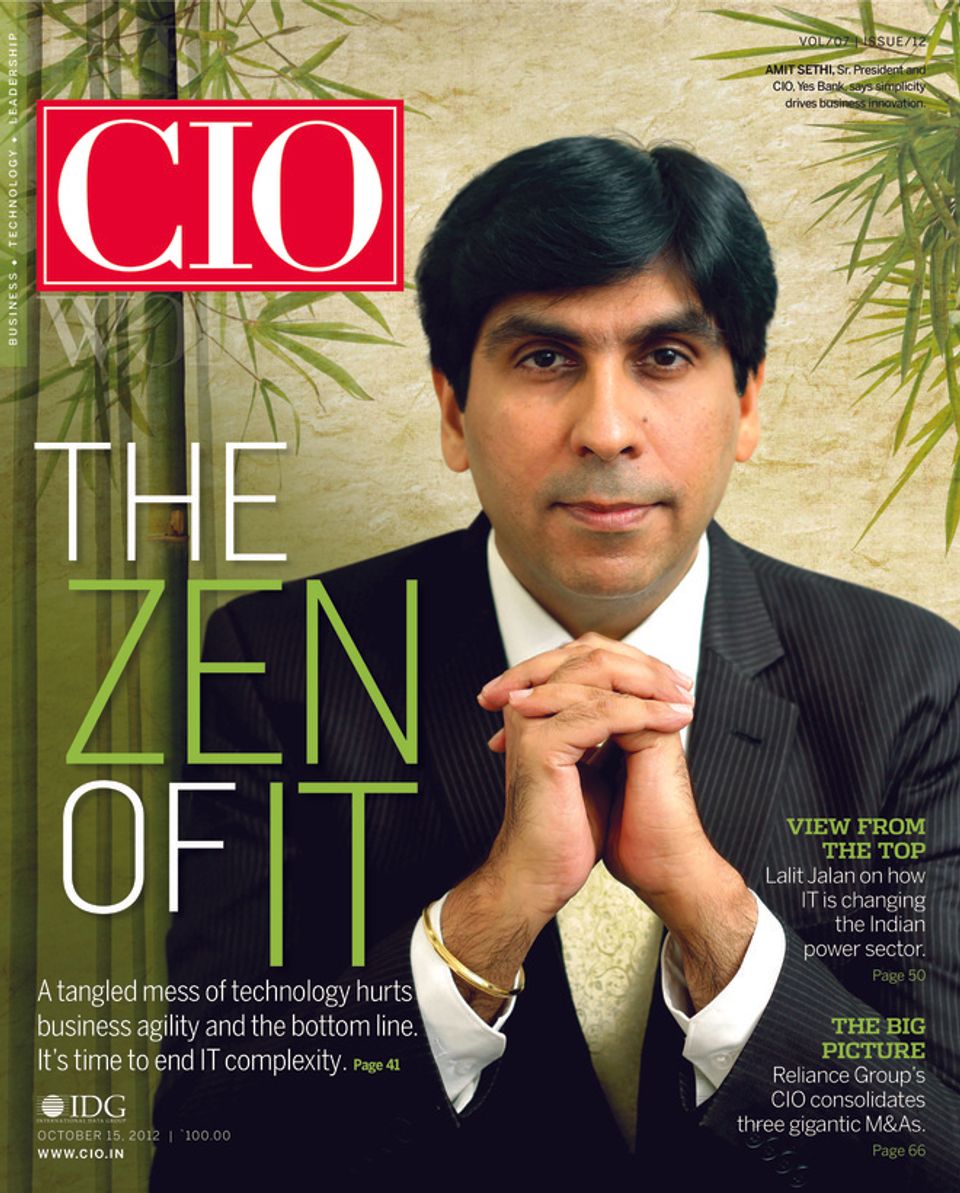 Get digital access to CIO India - October 2012 issue | Magzter.com
