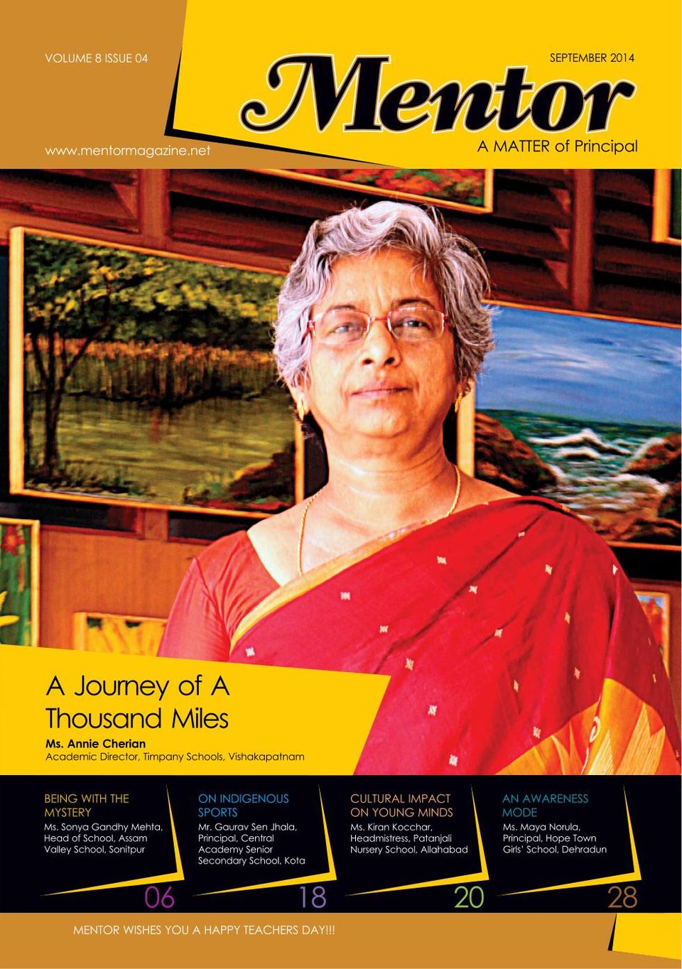 Get digital access to Mentor Magazine - September 2014 issue | Magzter.com