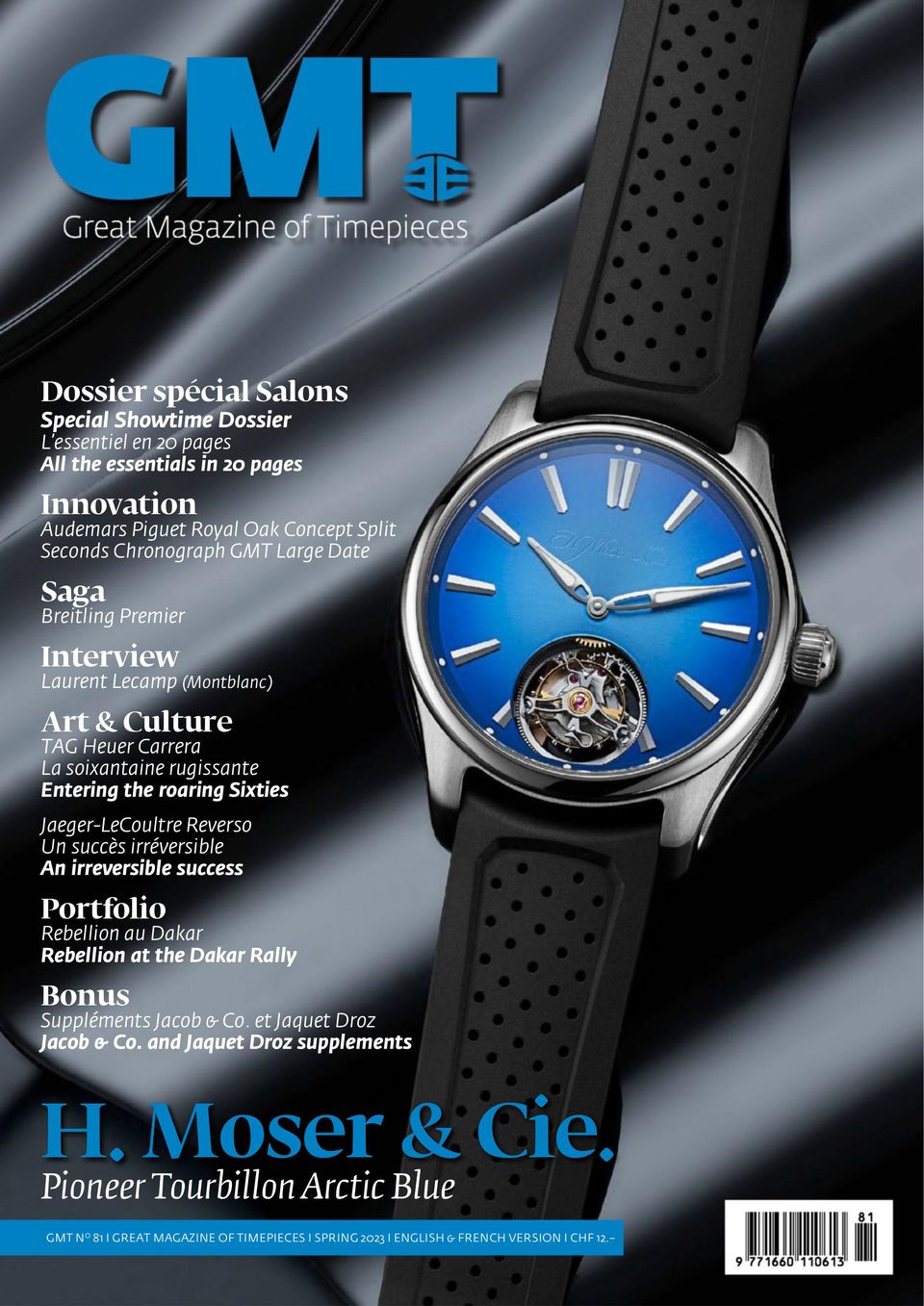 GMT, Great Magazine of Timepieces(French-English) Magazine