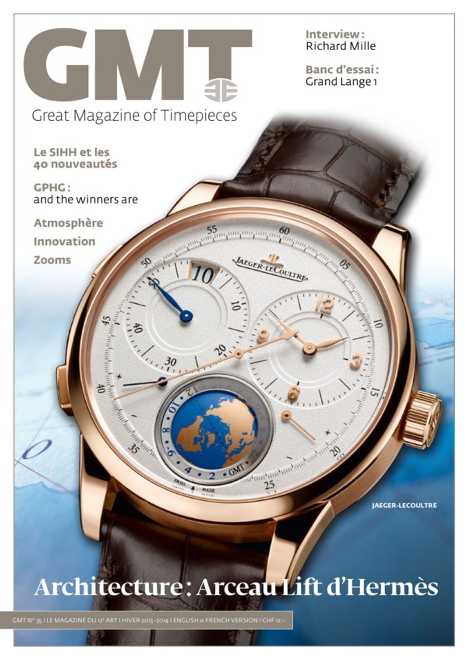 GMT, Great Magazine of Timepieces(French-English)-Issue 35 Magazine