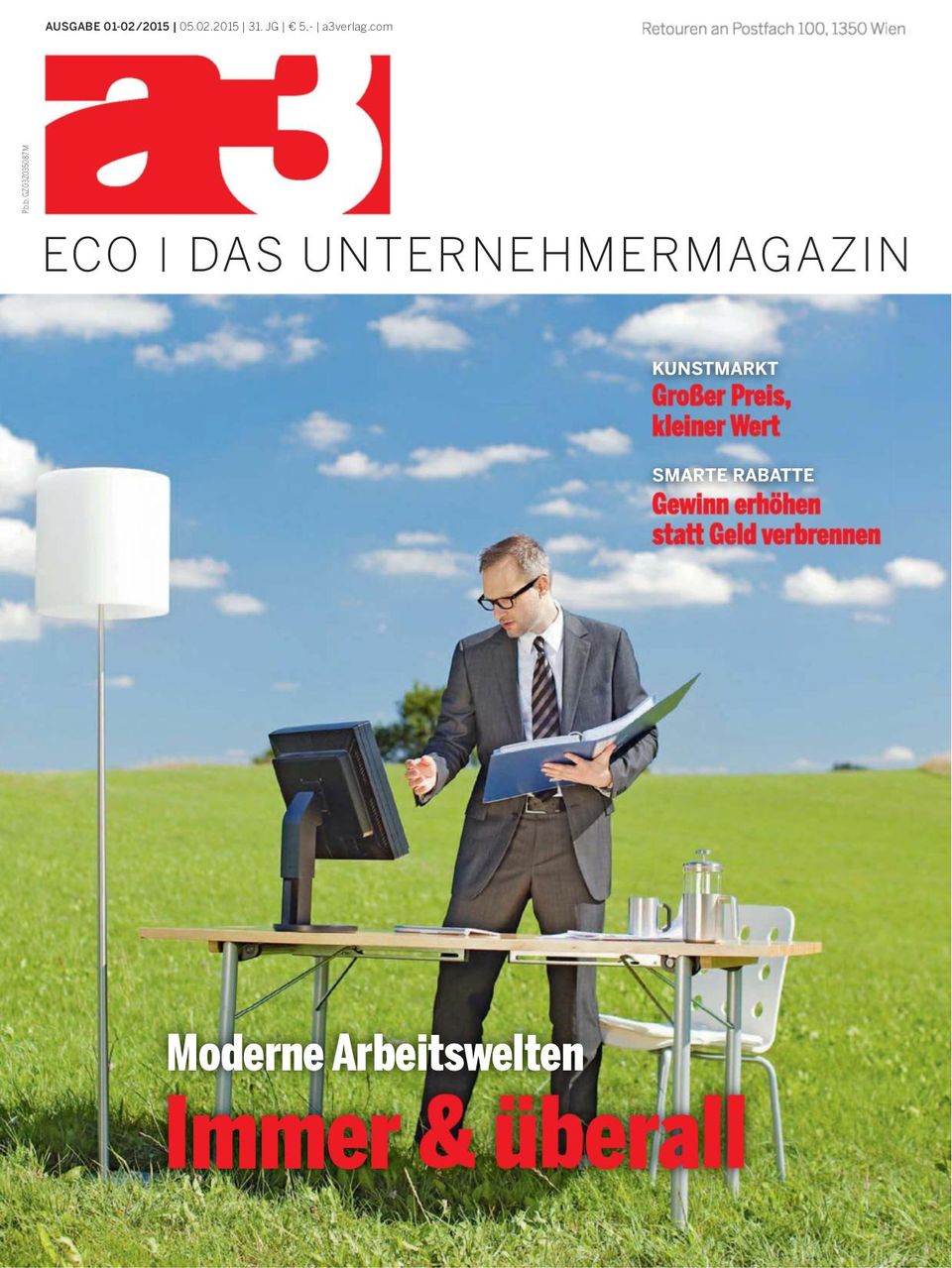 a3 ECO | DAS UNTERNEHMERMAGAZIN-1-2/2015 Magazine