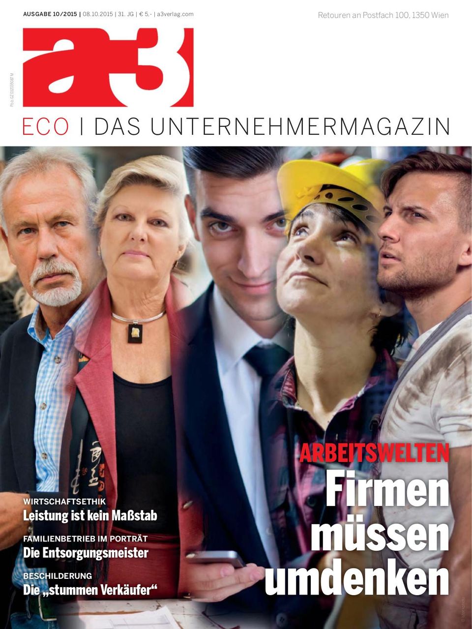 a3 ECO | DAS UNTERNEHMERMAGAZIN-10/2015 Magazine