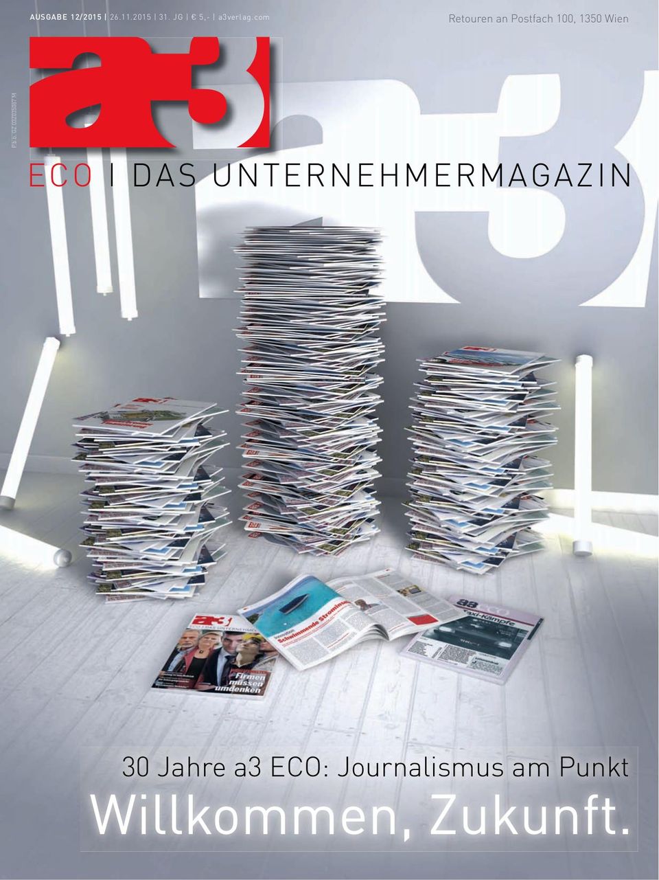 a3 ECO | DAS UNTERNEHMERMAGAZIN-12/2015 Magazine
