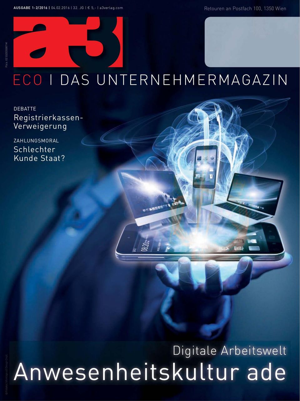 a3 ECO | DAS UNTERNEHMERMAGAZIN-1-2/2016 Magazine