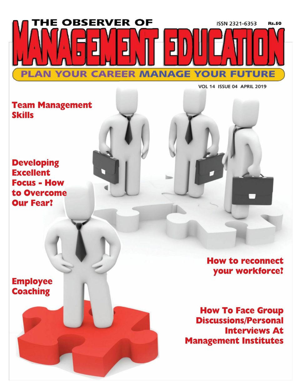 The Observer of Management Education-April 2019 Magazine