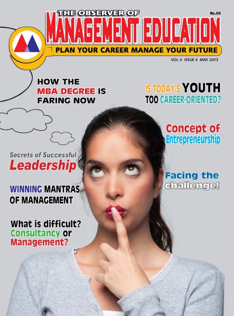The Observer of Management Education-May 2013 Magazine