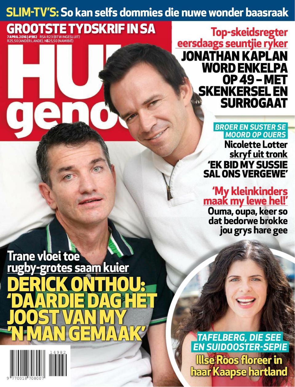Get digital access to Huisgenoot - April 07 2016 issue | Magzter.com