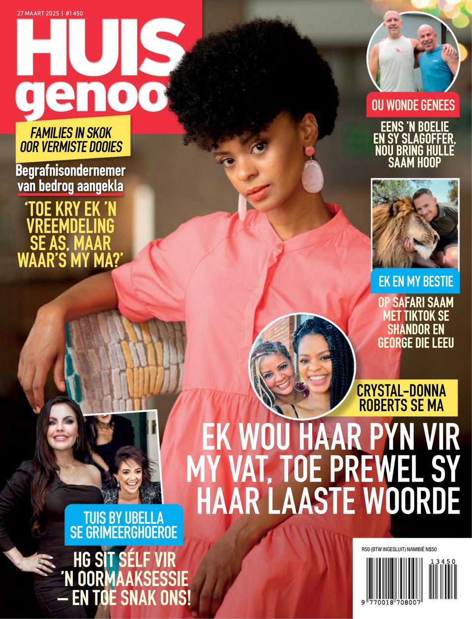 Get digital access to Huisgenoot - 27 Maart 2025 issue | Magzter.com