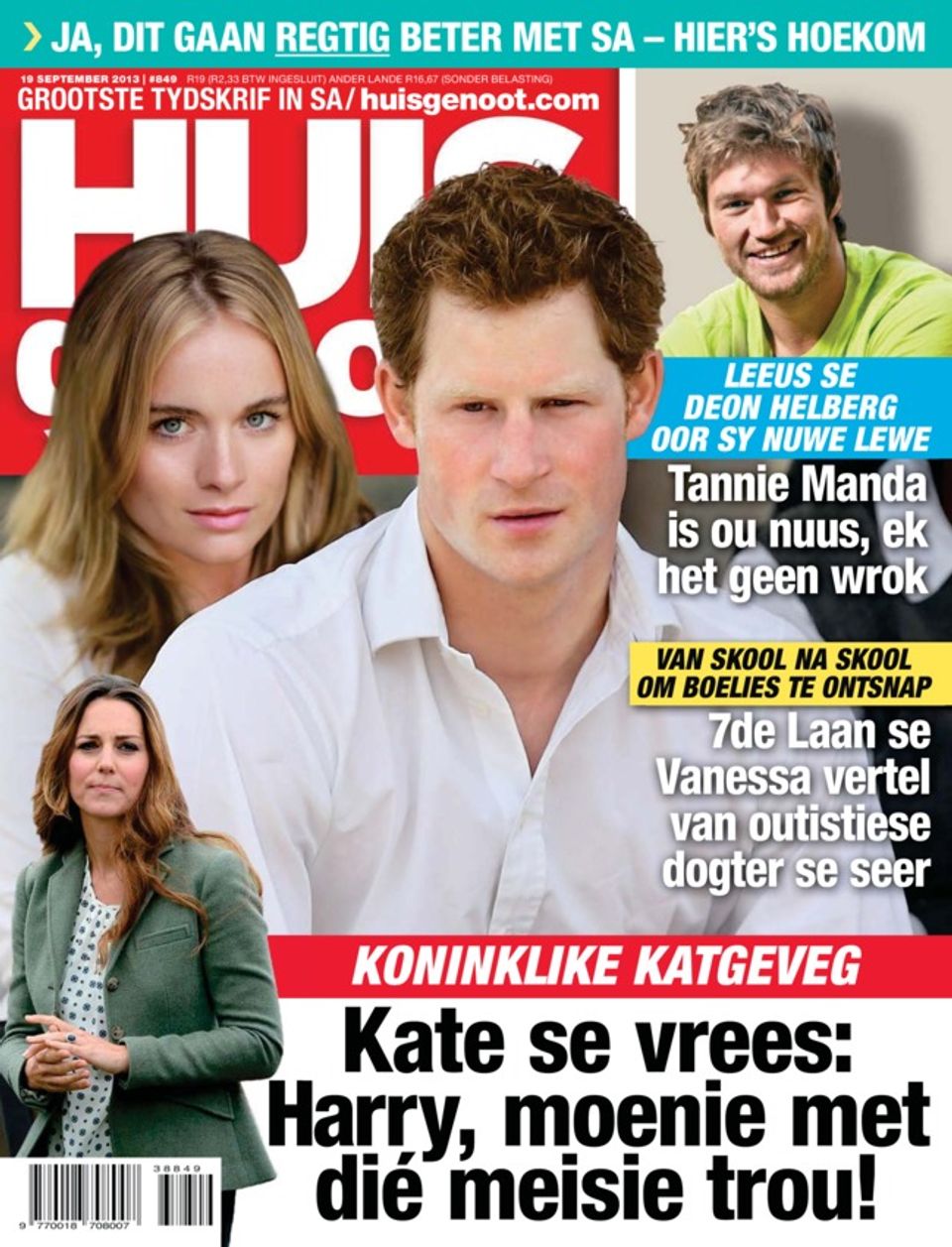 Huisgenoot-September 19 2013 Magazine - Get your Digital Subscription