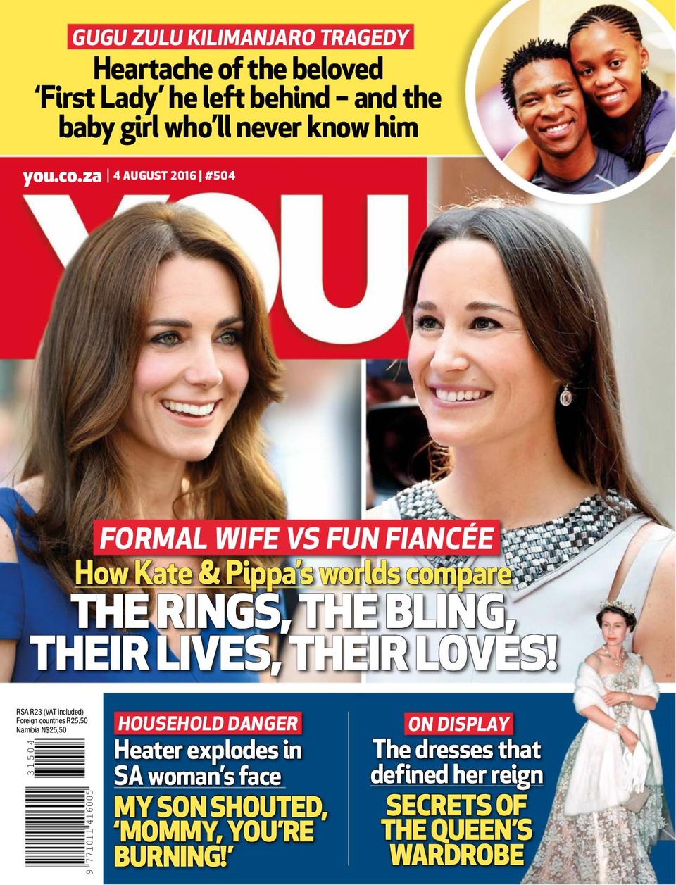 YOU South Africa-August 04, 2016 Magazine - Get your Digital Subscription