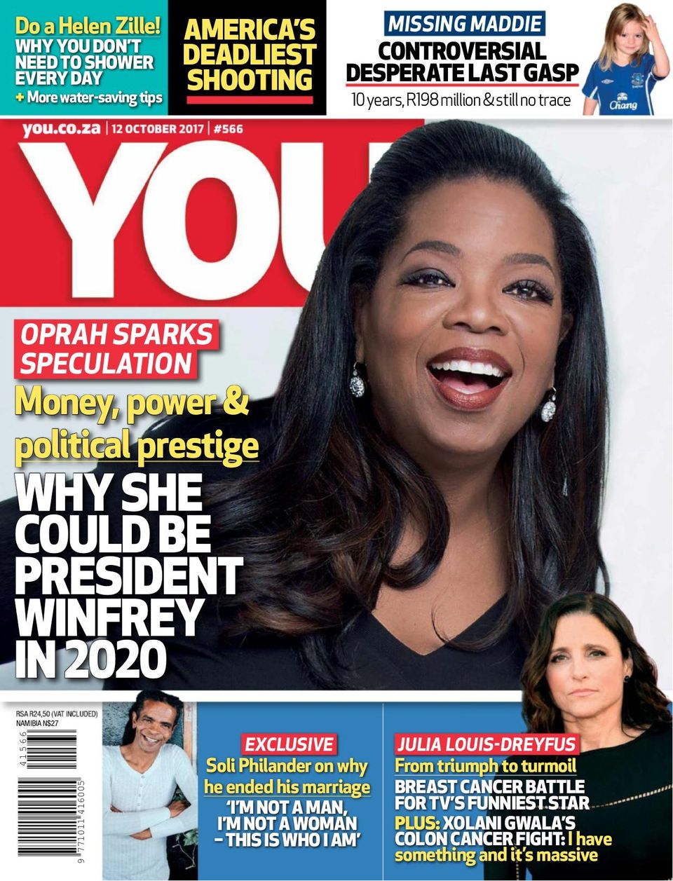 YOU South Africa-October 12 2017 Magazine - Get your Digital Subscription