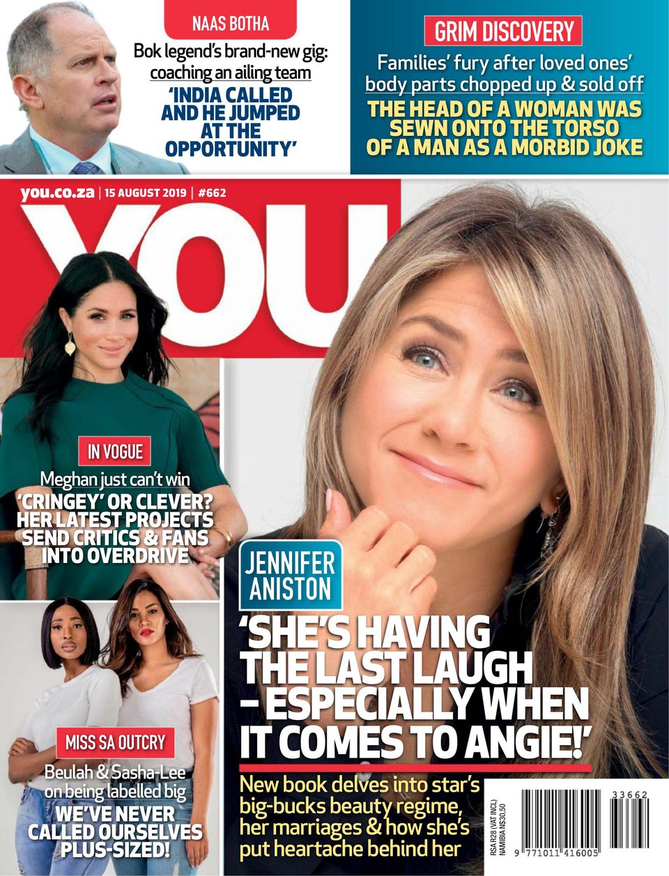 Get digital access to YOU South Africa - 15 August 2019 issue | Magzter.com