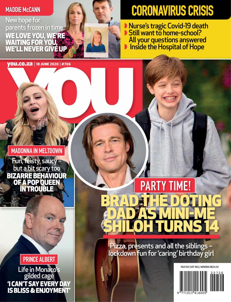YOU South Africa-18 June 2020 Magazine - Get your Digital Subscription