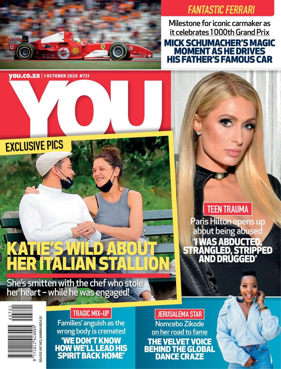 Get digital access to YOU South Africa - 1 October 2020 issue | Magzter.com