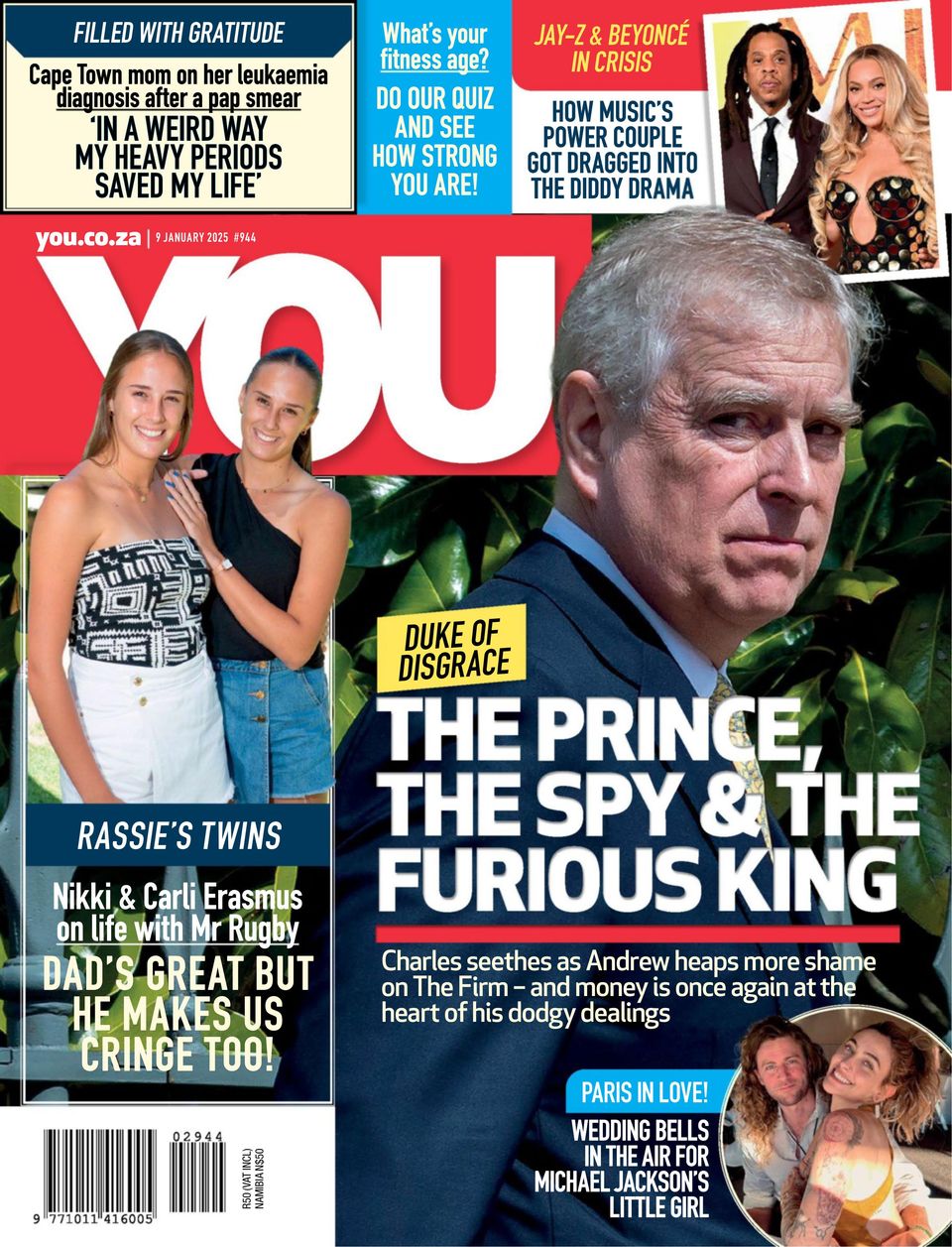 Get digital access to YOU South Africa - 9 January 2025 issue | Magzter.com