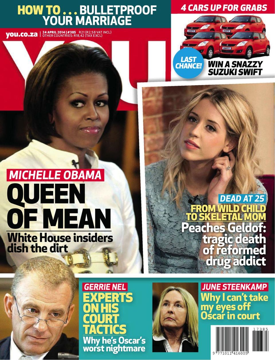 YOU South Africa-April 24 2014 Magazine - Get your Digital Subscription