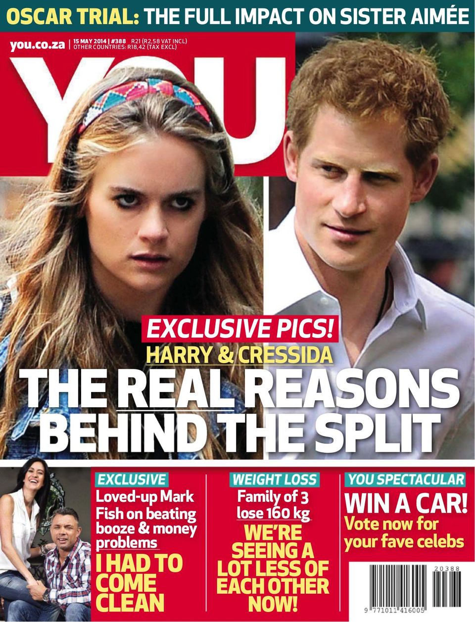 Get digital access to YOU South Africa - May 15 2014 issue | Magzter.com