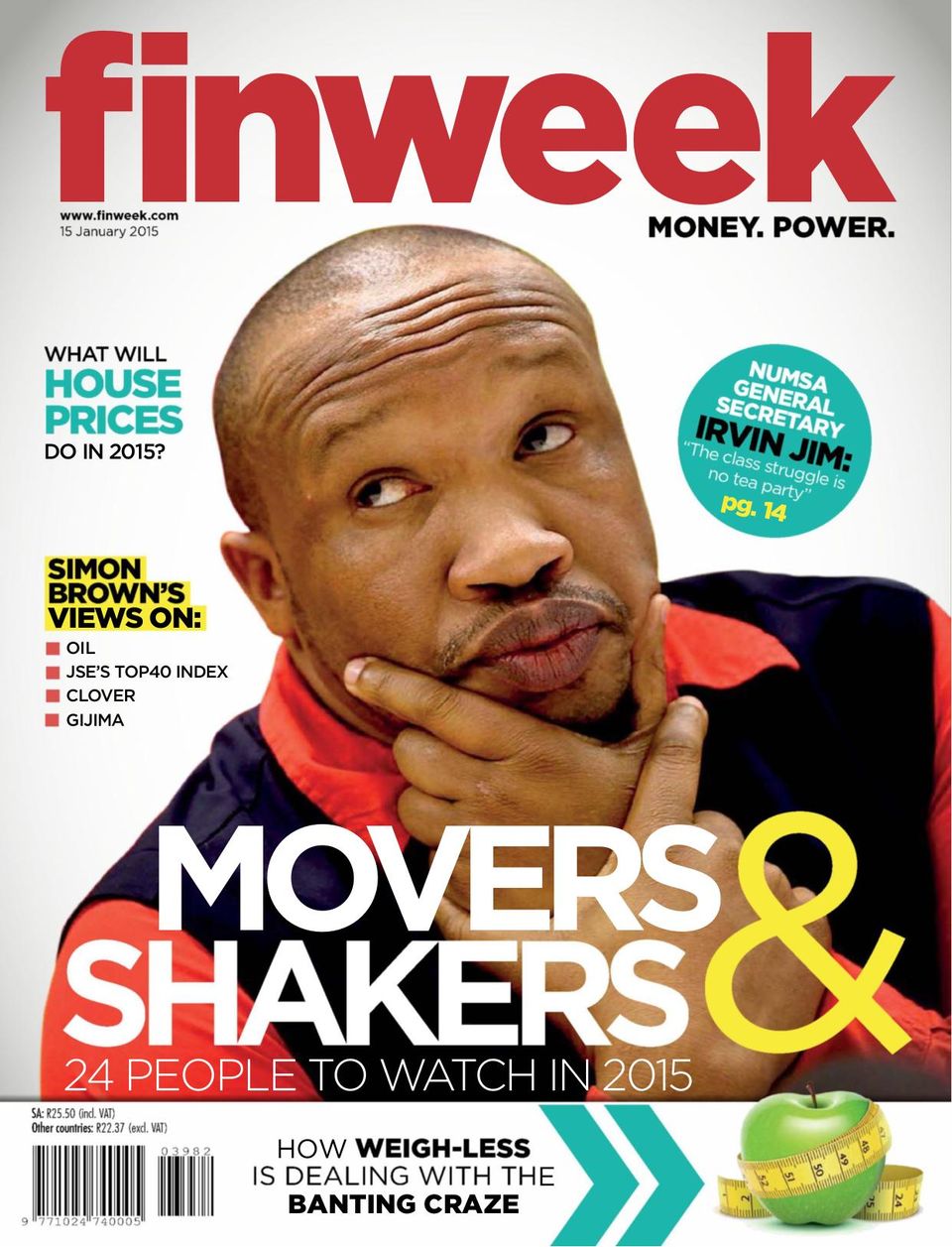 Finweek English-15 January 2015 Magazine - Get your Digital Subscription