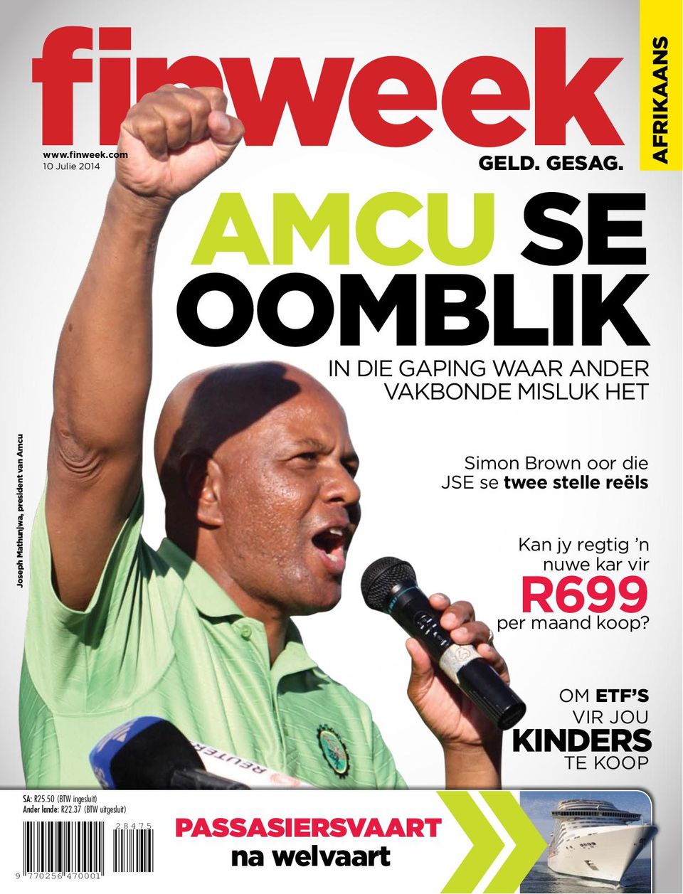 Finweek Afrikaans-10 July 2014 Magazine - Get your Digital Subscription