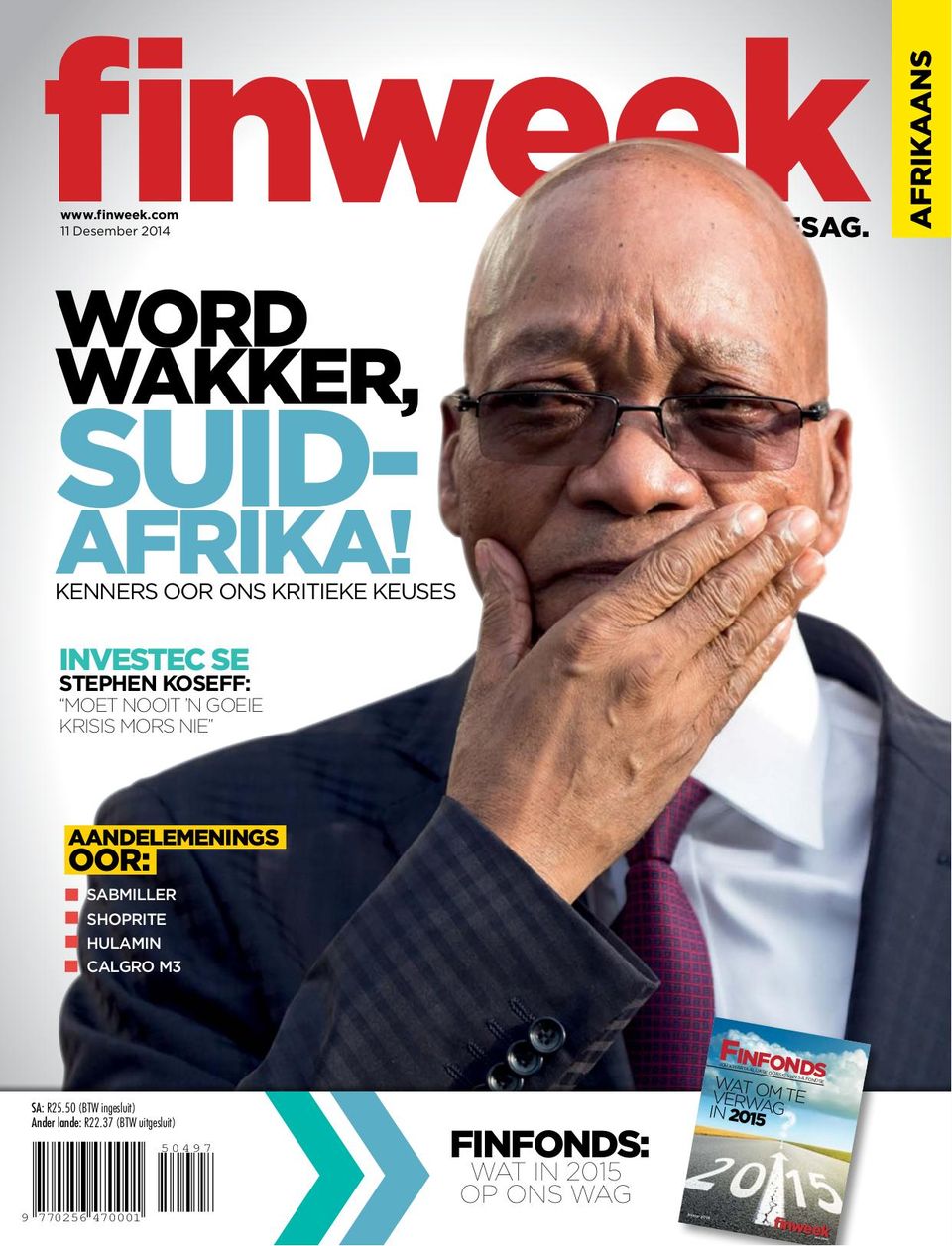 Get digital access to Finweek Afrikaans - 11 Desember 2014 issue ...