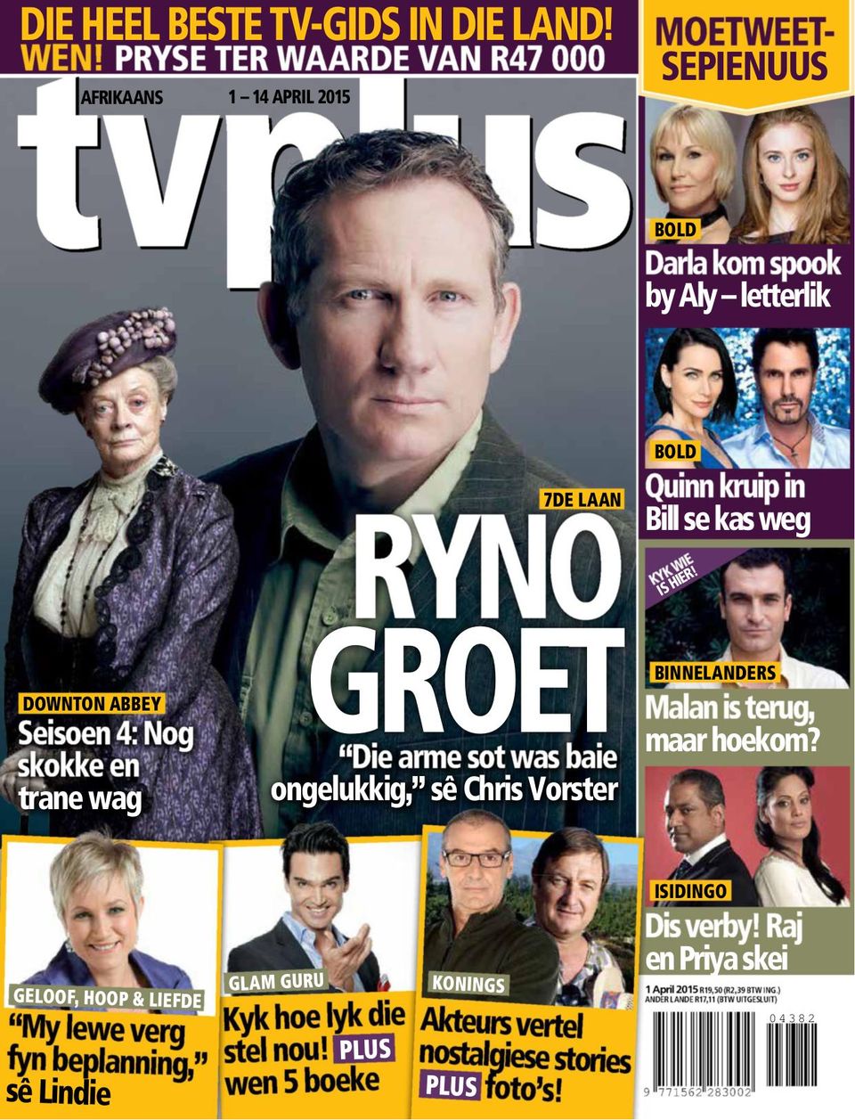 TVPlus - Afrikaans-April 01 2015 Magazine - Get your Digital Subscription