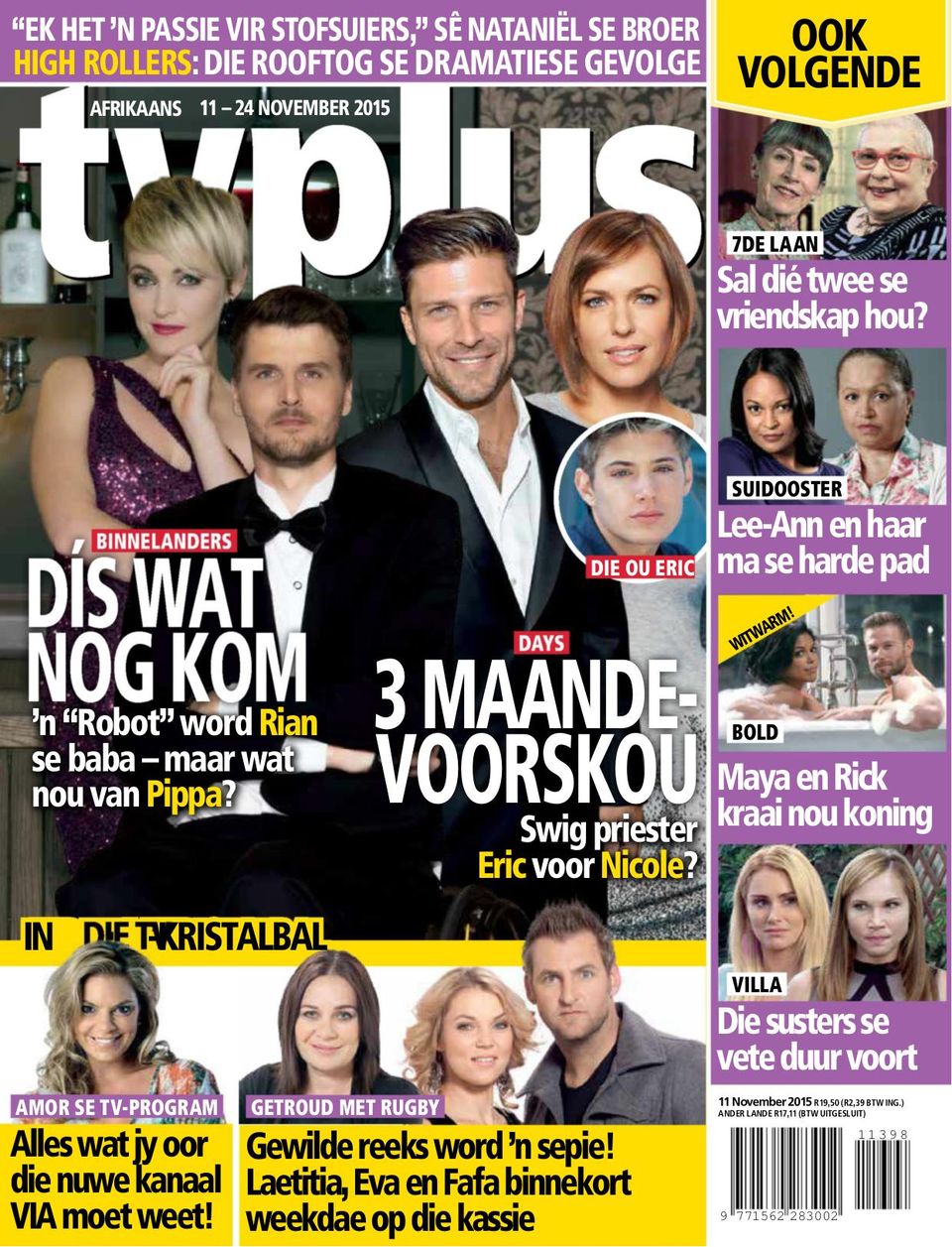 Get digital access to TVPlus - Afrikaans - November 11 2015 issue | Magzter.com
