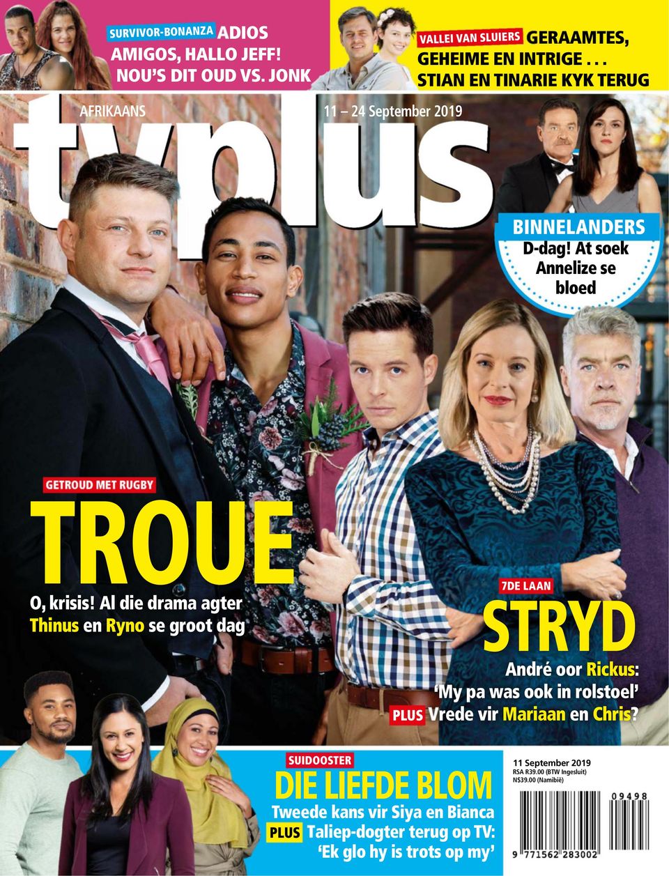 Get digital access to TVPlus - Afrikaans - 11 September 2019 issue | Magzter.com