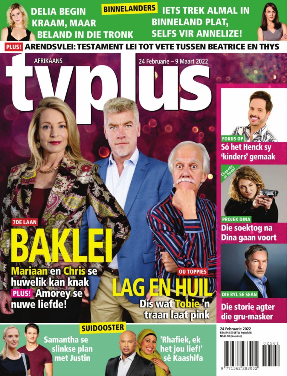 Get digital access to TVPlus - Afrikaans - 24 Februarie 2022 issue | Magzter.com
