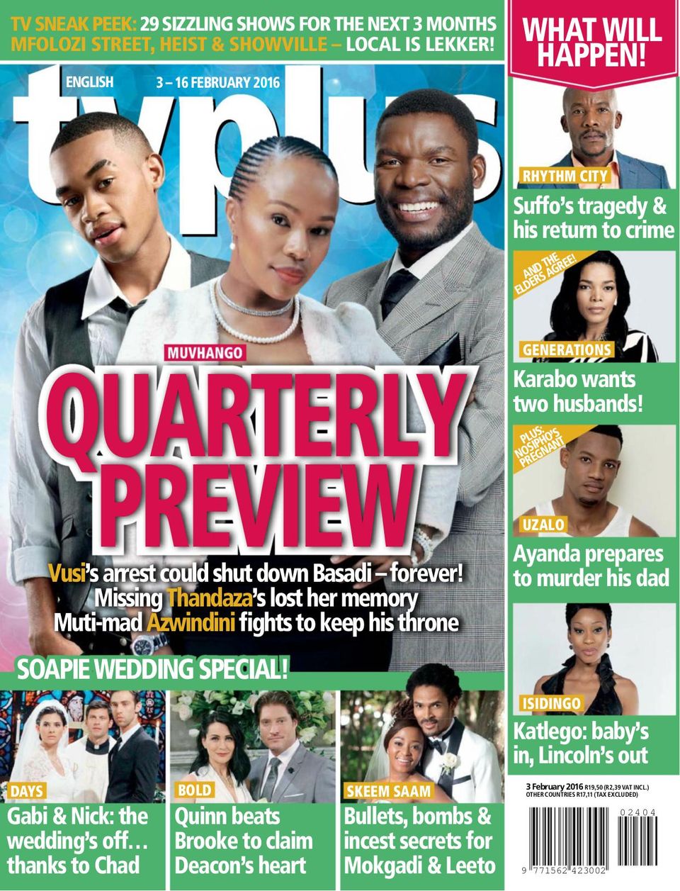 Get digital access to TVPlus - English - February 03 2016 issue | Magzter.com