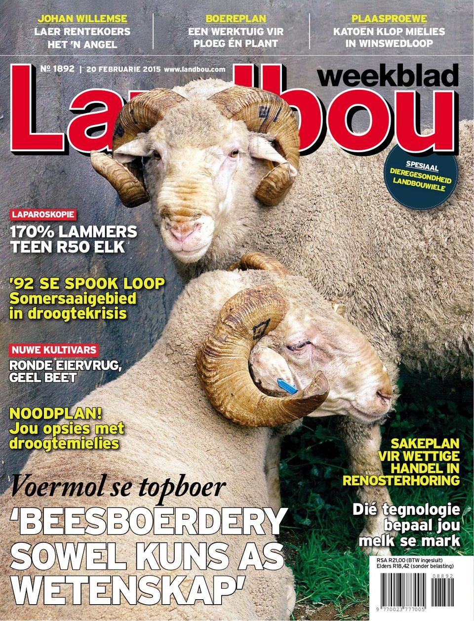 Landbouweekblad-February 20 2015 Magazine - Get your Digital Subscription