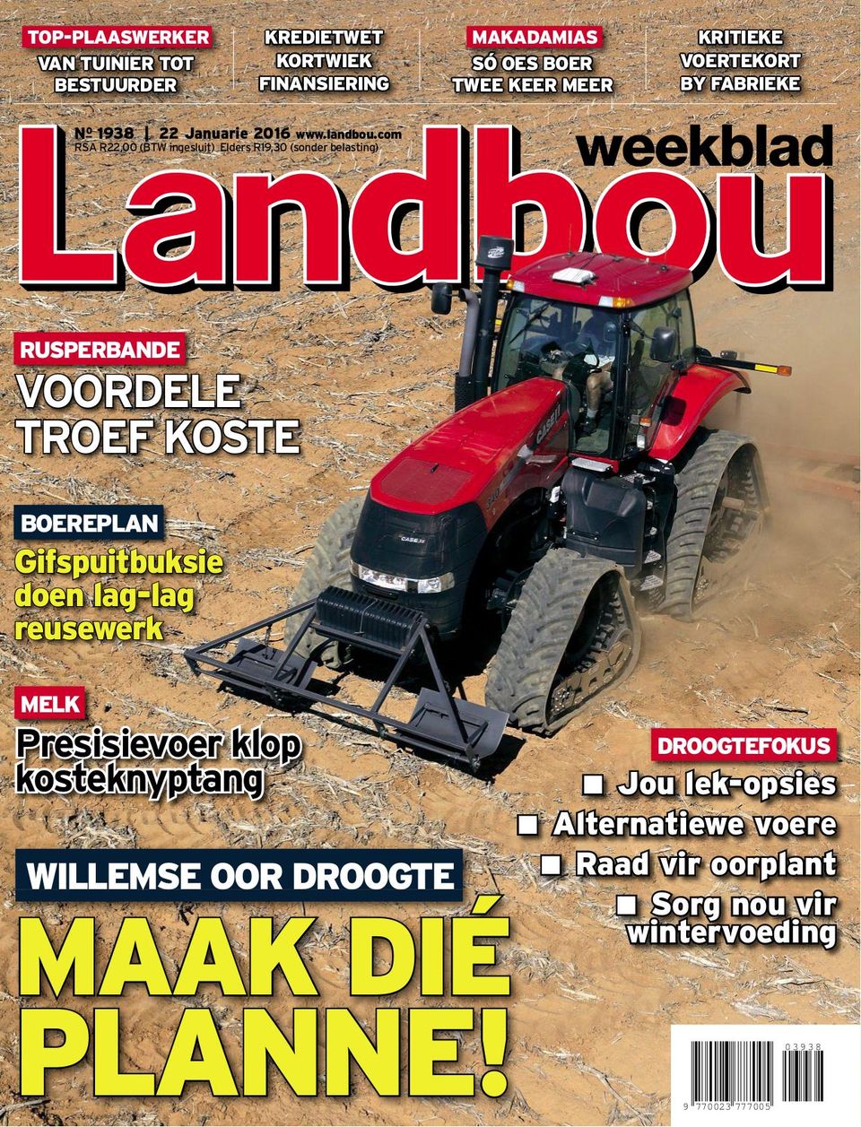 Get digital access to Landbouweekblad - January 22 2016 issue | Magzter.com