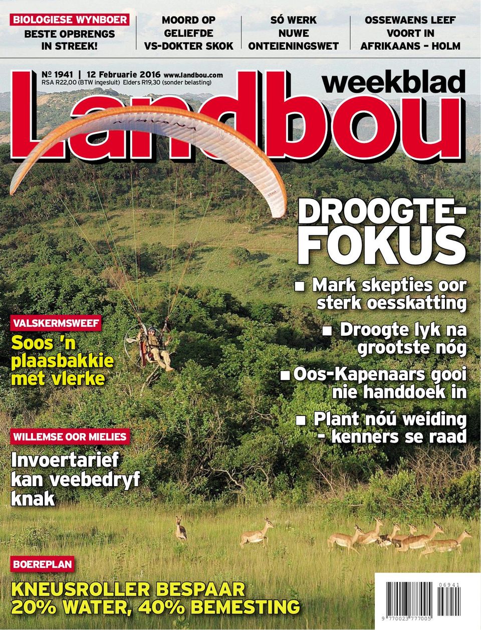 Get digital access to Landbouweekblad - February 12 2016 issue ...