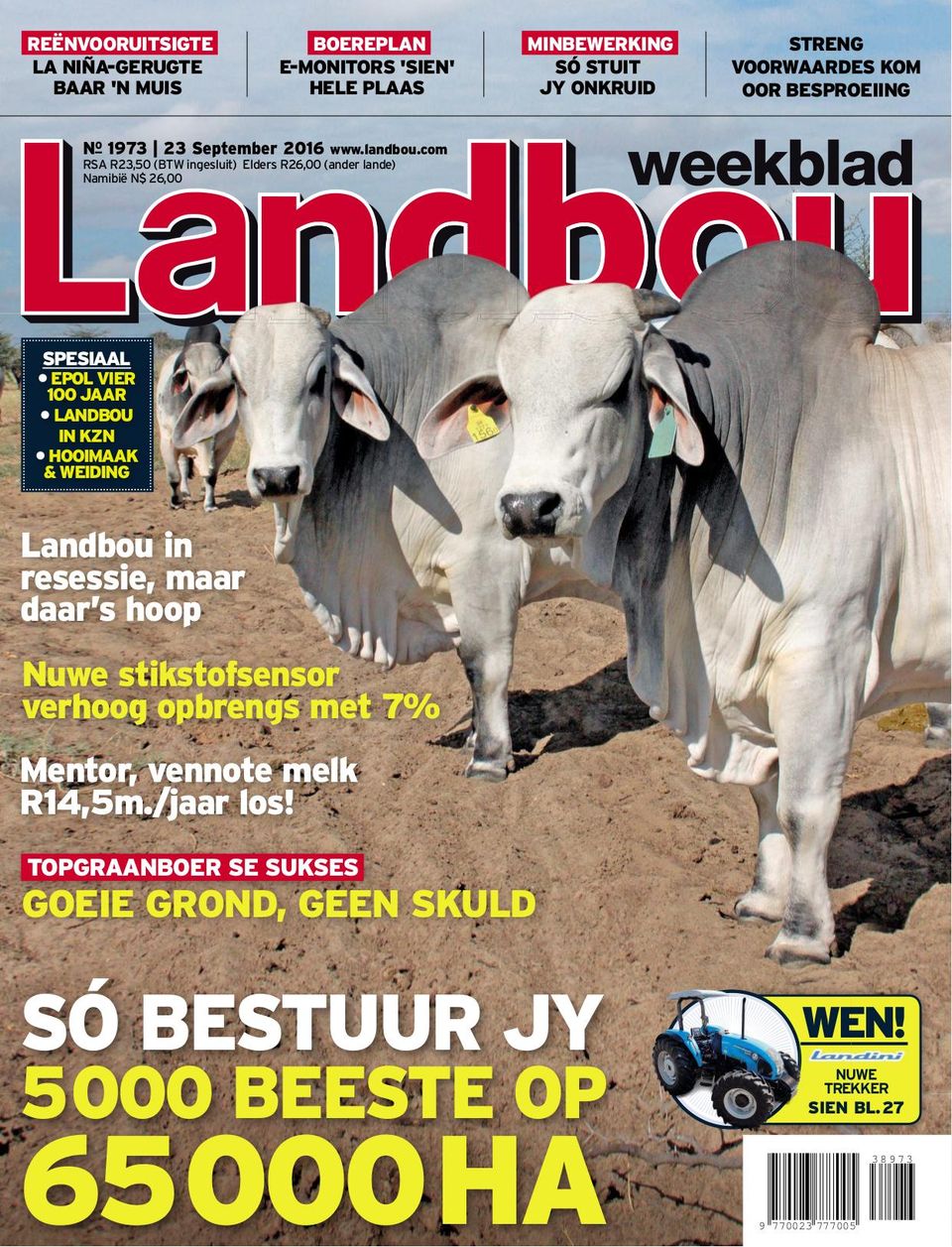 Landbouweekblad-September 23, 2016 Magazine - Get your Digital Subscription