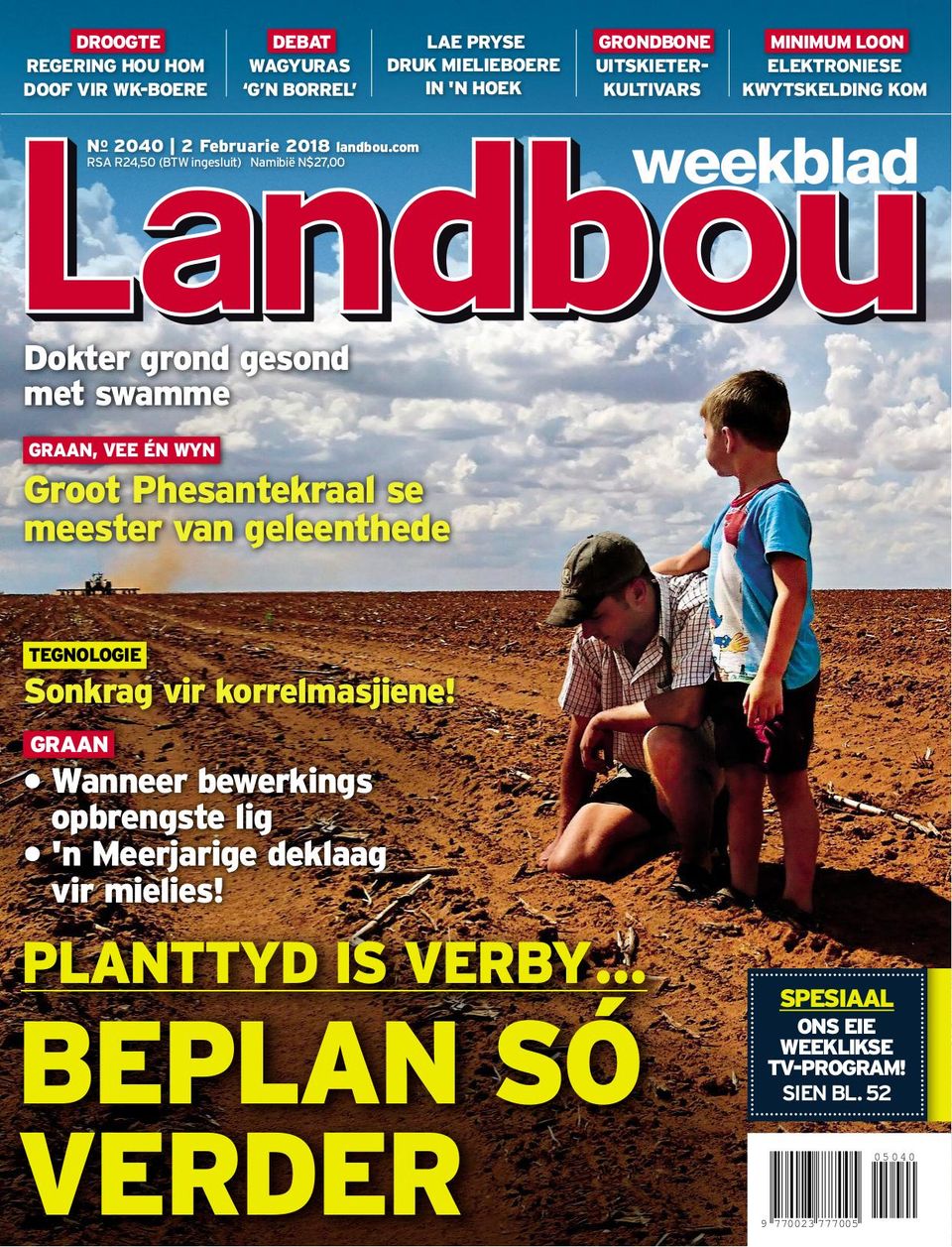 Get digital access to Landbouweekblad - Februarie 2, 2018 issue | Magzter.com