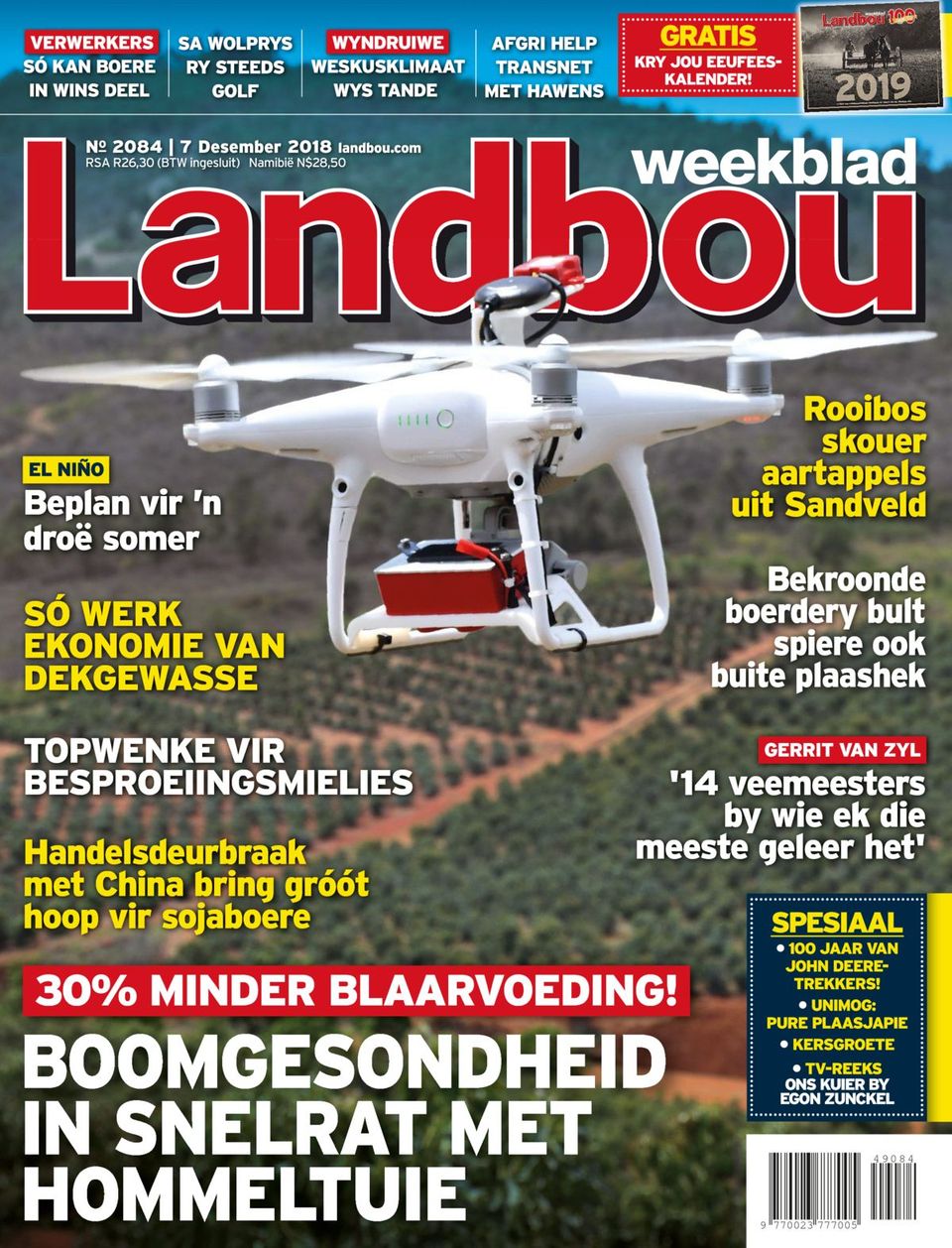 Get digital access to Landbouweekblad - 7 Desember 2018 issue | Magzter.com