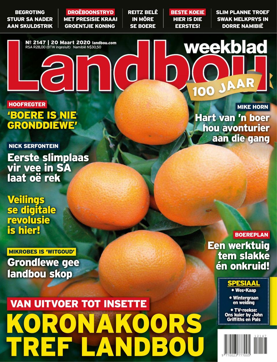 Landbouweekblad-20 Maart 2020 Magazine - Get your Digital Subscription