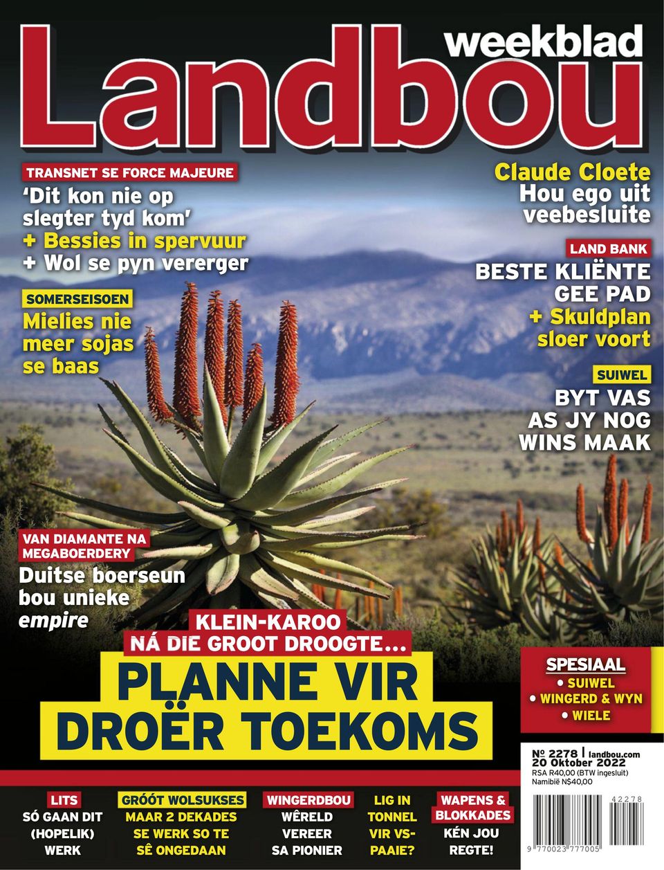 Landbouweekblad-20 Oktober 2022 Magazine - Get your Digital Subscription