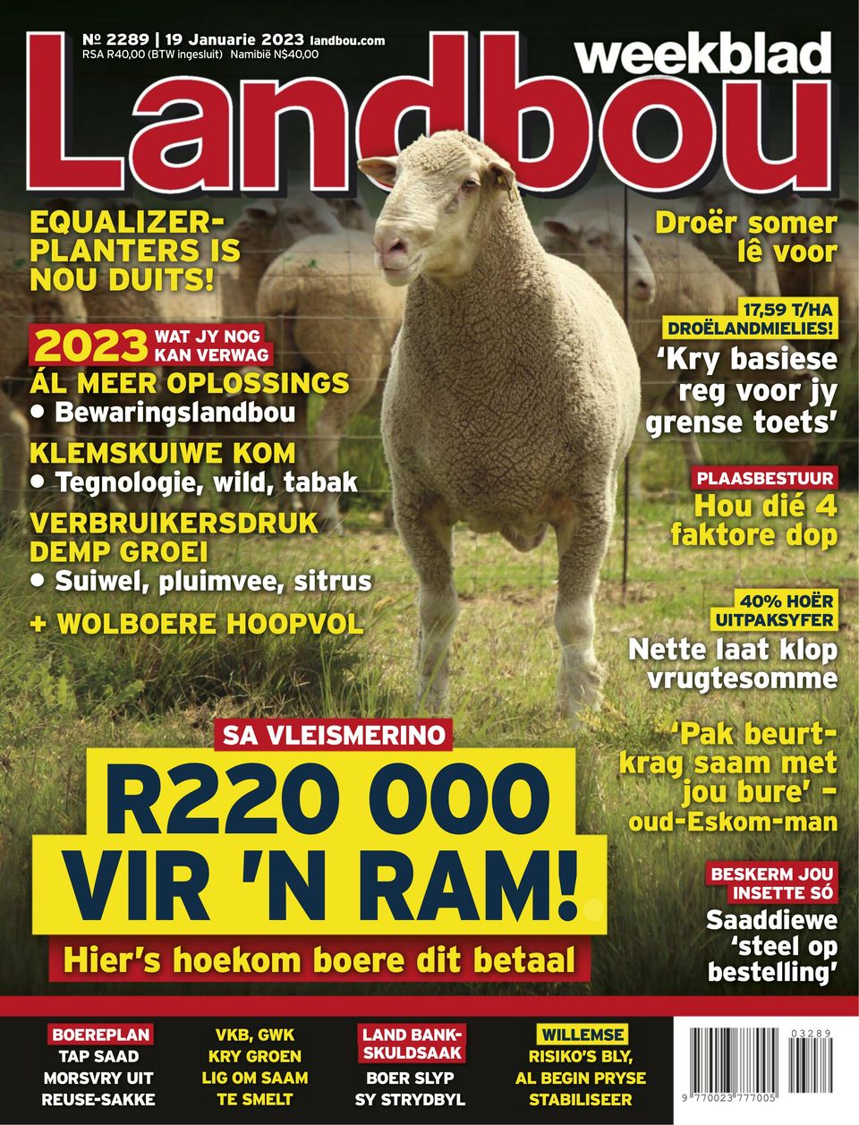 Landbouweekblad-19 Januarie 2023 Magazine - Get your Digital Subscription