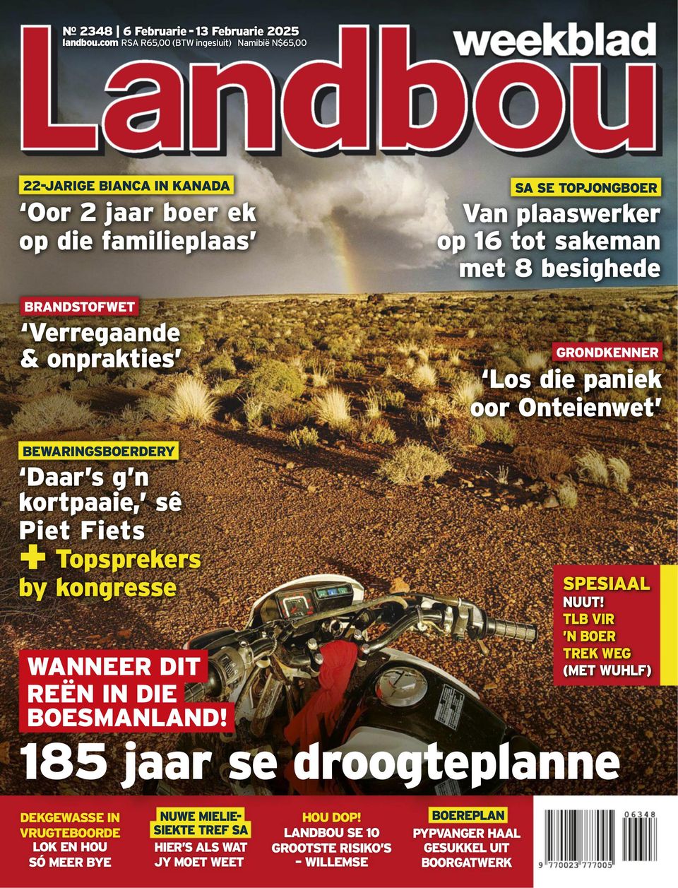 Get digital access to Landbouweekblad - 6 Februarie 2025 issue | Magzter.com