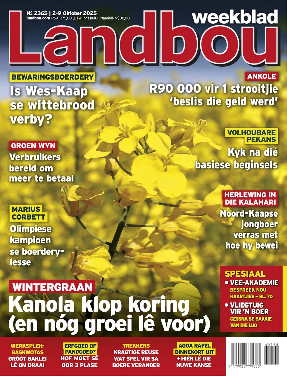 Get digital access to Landbouweekblad Magazine | Magzter.com