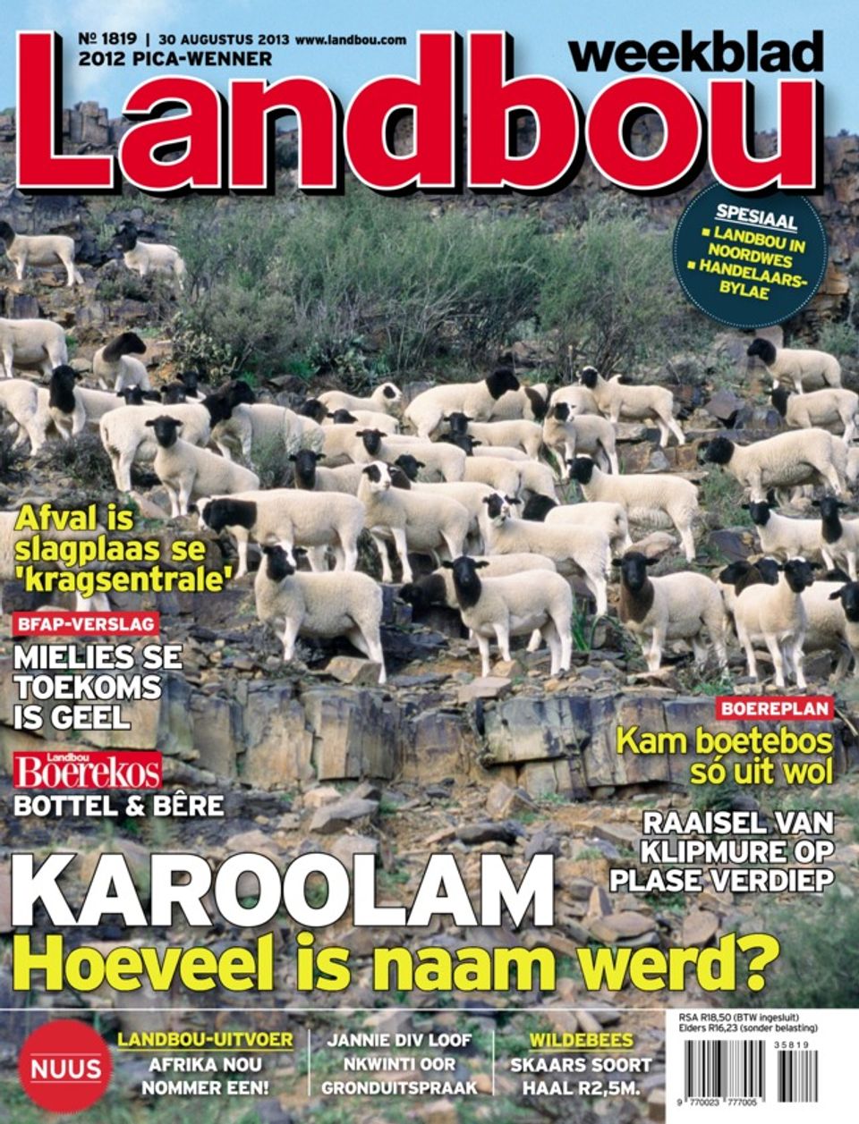 Get digital access to Landbouweekblad - August 30 2013 issue | Magzter.com
