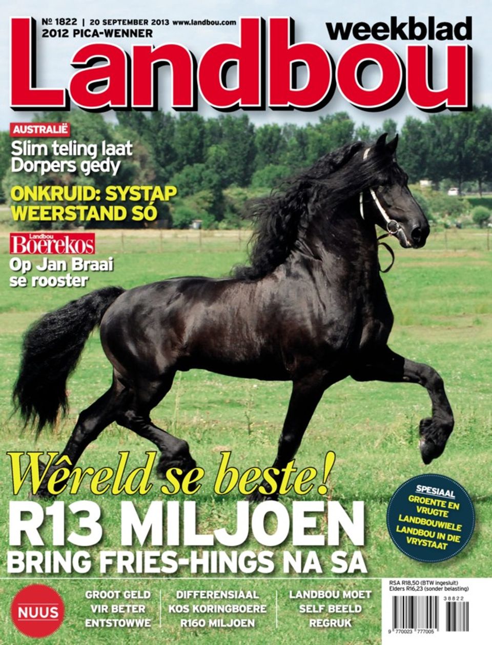 Get digital access to Landbouweekblad - 20 September 2013 issue ...