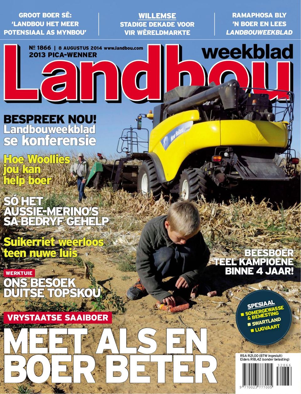 Landbouweekblad-August 08 2014 Magazine - Get your Digital Subscription