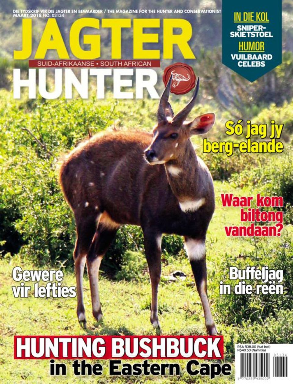 SA Hunter Jagter-Maart 2018 Magazine - Get your Digital Subscription
